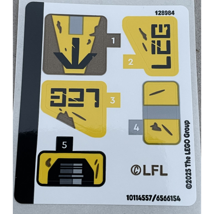 LEGO Sticker Sheet for Set 75431 (10114557) | Brick Owl