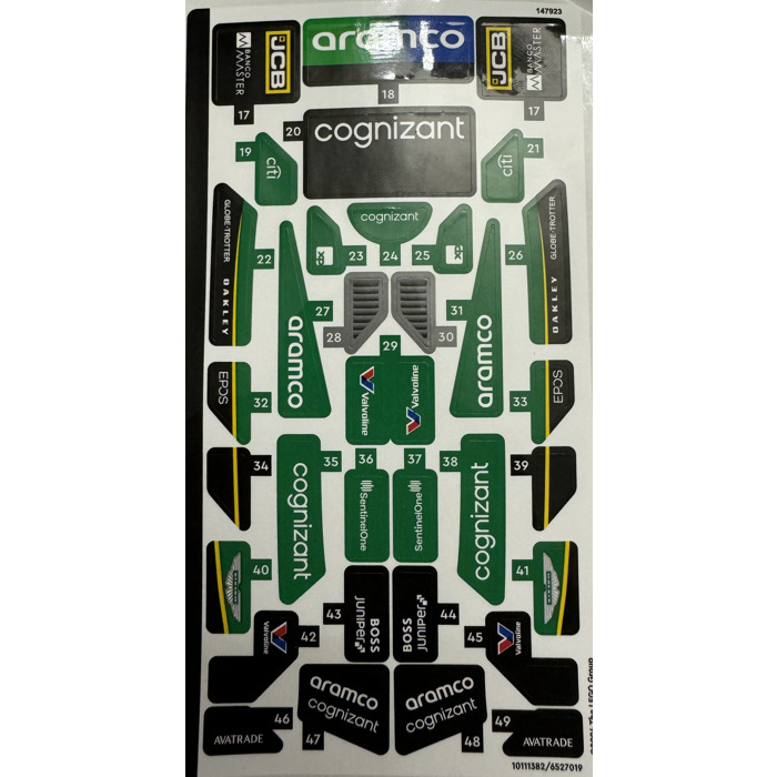 LEGO Sticker Sheet for Set 76925 (10111382) | Brick Owl - LEGO Marketplace