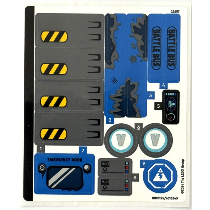LEGO Sticker Sheet for Set 77073 (10110125) | Brick Owl