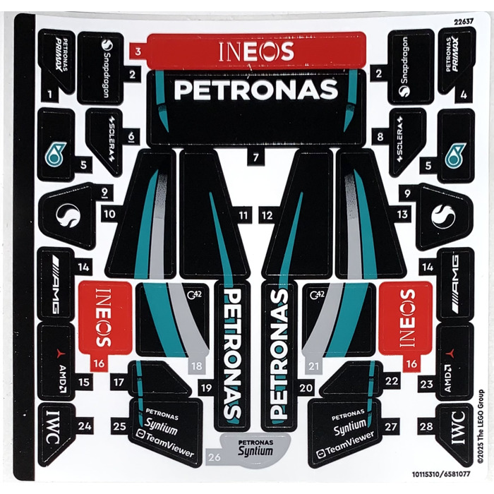 LEGO Sticker Sheet for Set 77244 (10115310) | Brick Owl - LEGO Marketplace