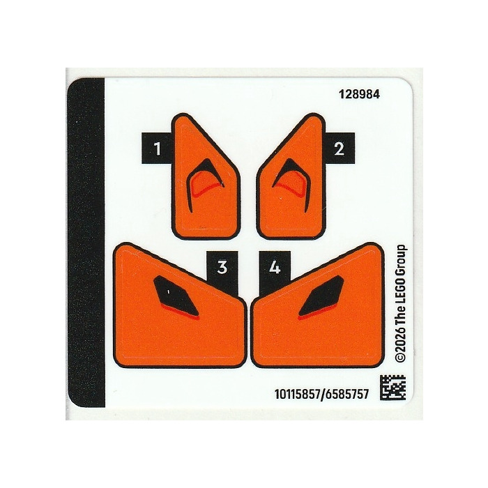 LEGO Sticker Sheet for Set 77257 (115857) | Brick Owl