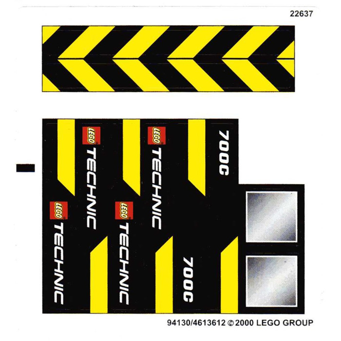 LEGO Sticker Sheet for Set 8069 (94130) | Brick Owl - LEGO Marketplace