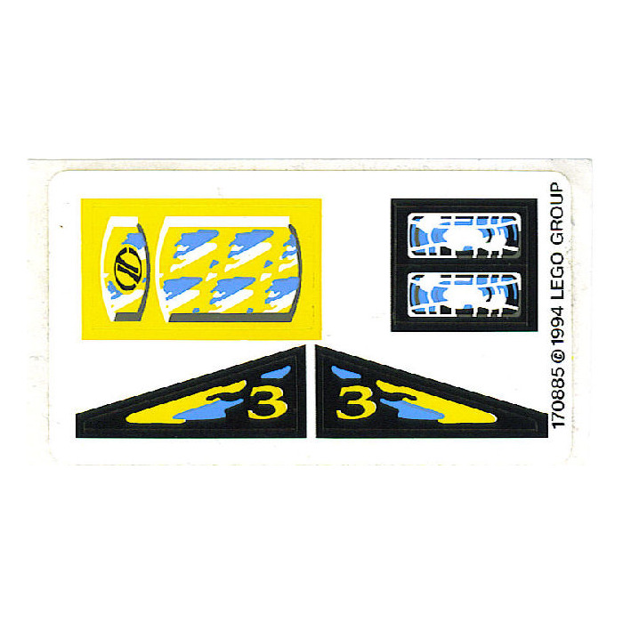 LEGO Sticker Sheet for Set 8207 | Brick Owl