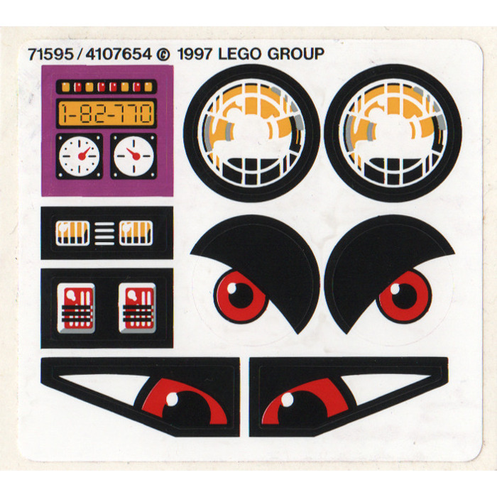 LEGO Sticker Sheet for Set 8277 (71595) | Brick Owl