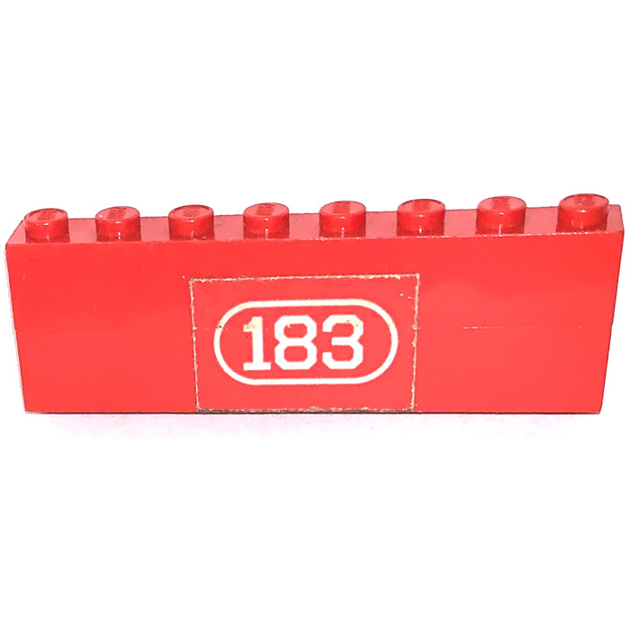 LEGO Stickered Assembly with 183 (2x3008) | Brick Owl - LEGO Marketplace