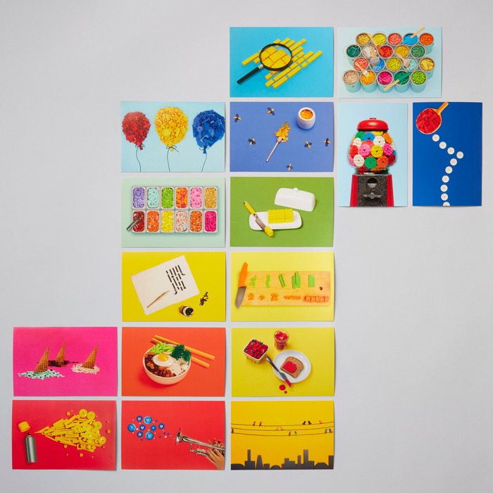 LEGO Still Life with Bricks 100 Collectable Postcards (5006207) | Brick ...