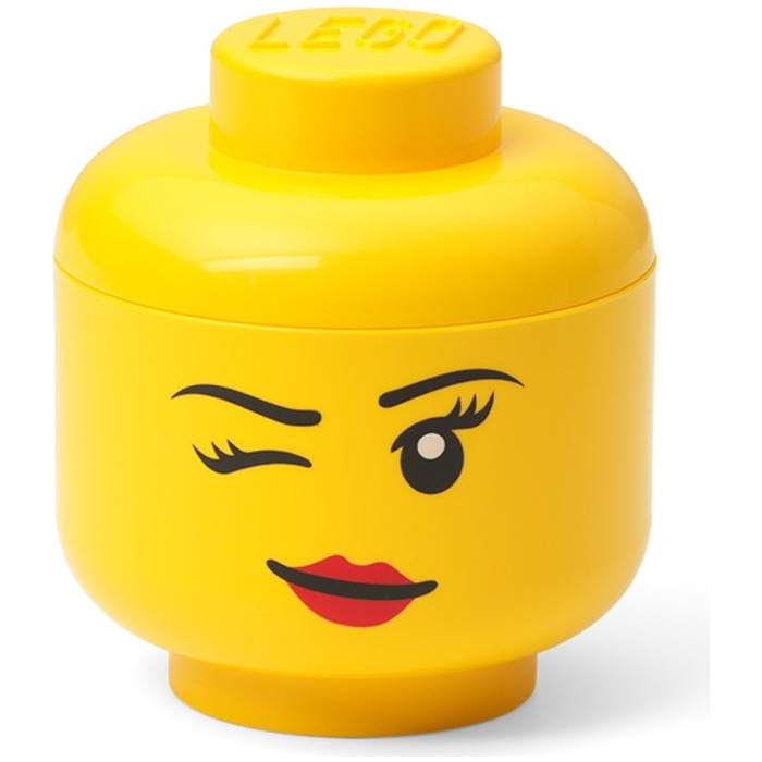 LEGO Storage Head Mini (Winking) (5006211) | Brick Owl - LEGO Marketplace