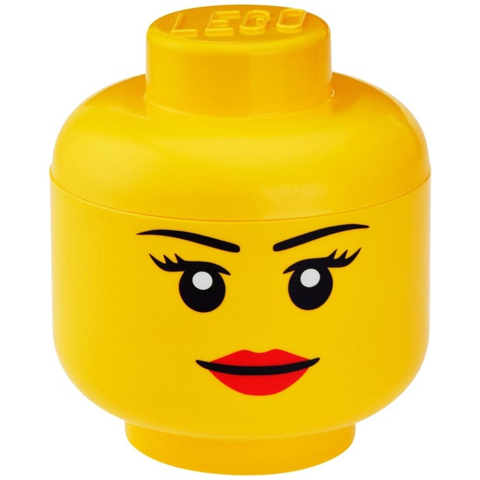 LEGO Storage Head Small Girl (5006145) | Brick Owl - LEGO Marketplace