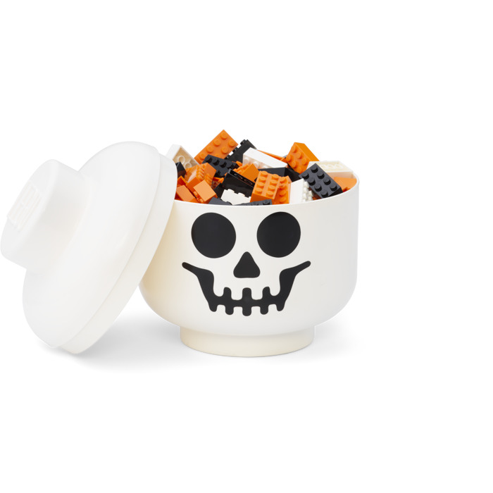 LEGO Storage Head Small Skeleton (5006591) | Brick Owl - LEGO Marketplace