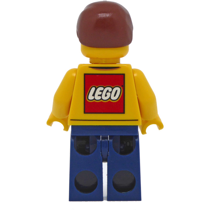 LEGO Store Employee with Dark Blue Legs Minifigure | Brick Owl - LEGO ...
