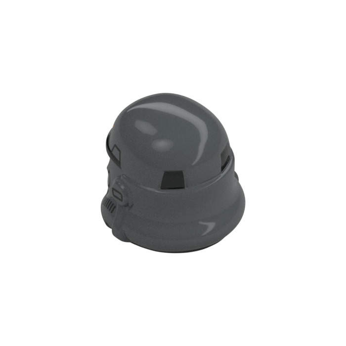 LEGO Stormtrooper Helmet with Gold Cracks (Night Trooper) (42861 / ...