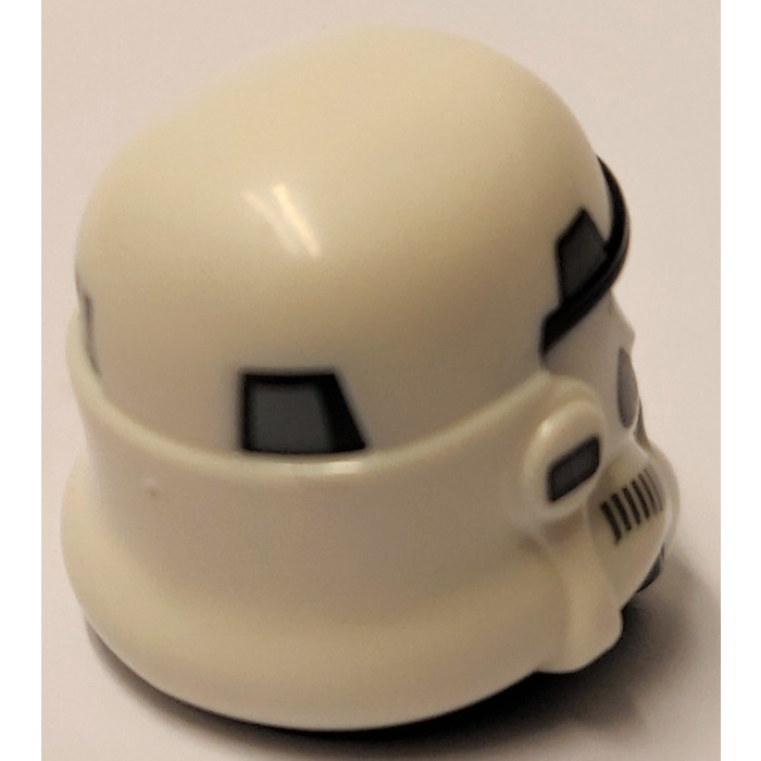 LEGO Stormtrooper Helmet with Gray Marks and Panels (42861 / 47184 ...