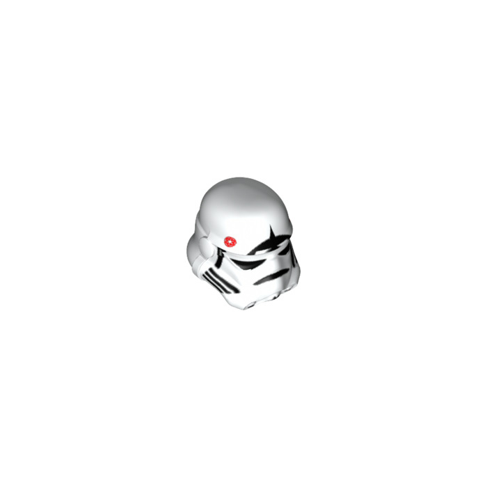 LEGO Stormtrooper Helmet with Red and Black Markings (30408 / 45891 ...