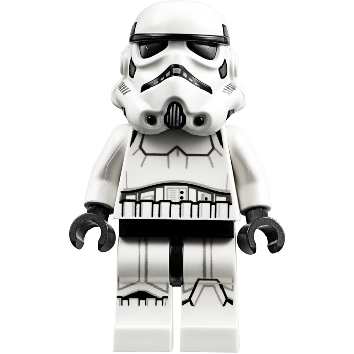 LEGO Stormtrooper with Light Flesh Head (Scowl) Minifigure | Brick Owl ...