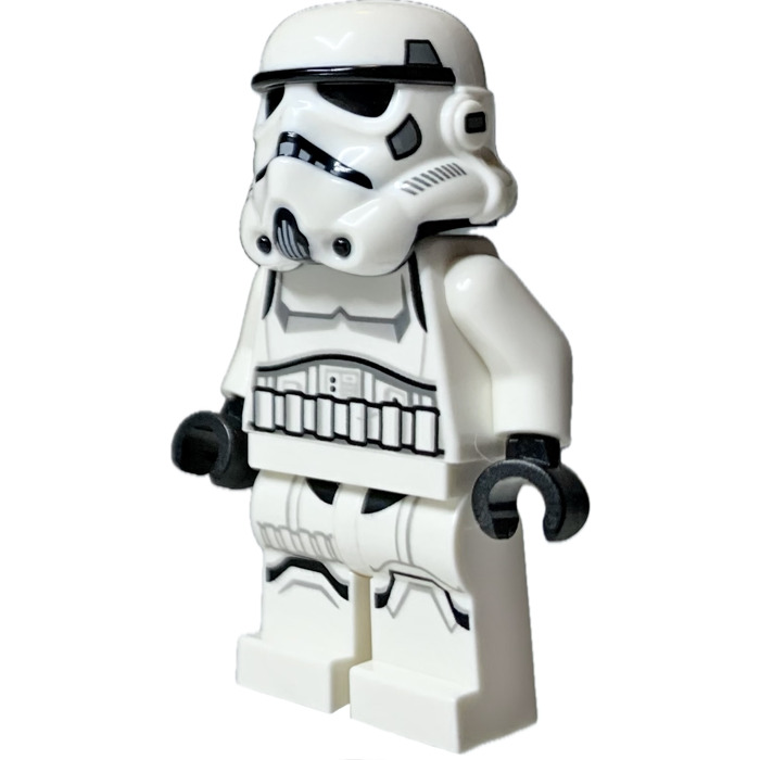LEGO Stormtrooper with Shoulder Belts and Medium Dark Flesh Head ...