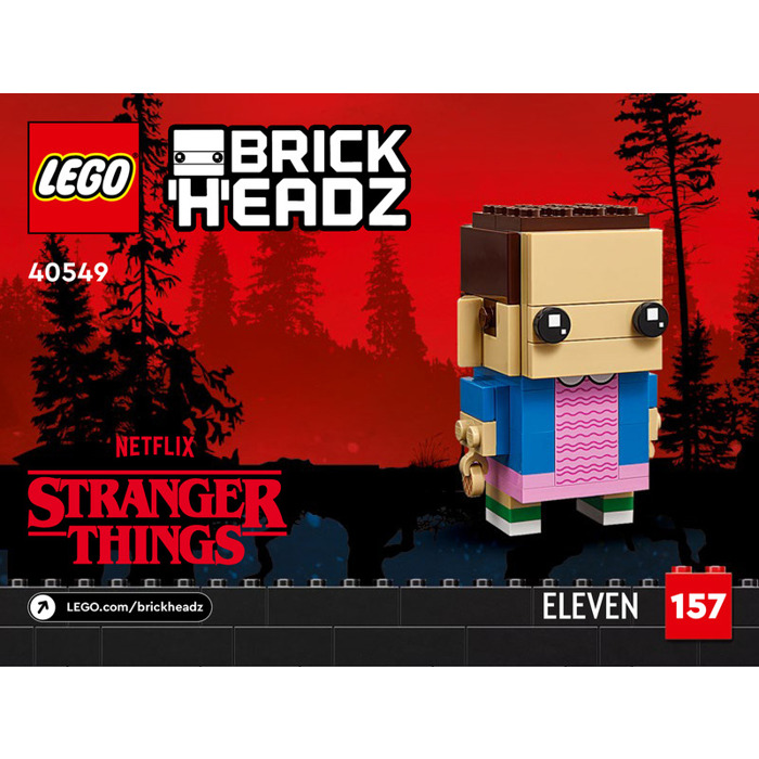 LEGO Stranger Things Demogorgon & Eleven Set 40549 Instructions | Brick Owl