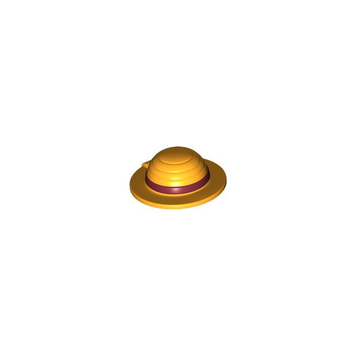 LEGO Straw Hat with Dark Red Band (112531) | Brick Owl