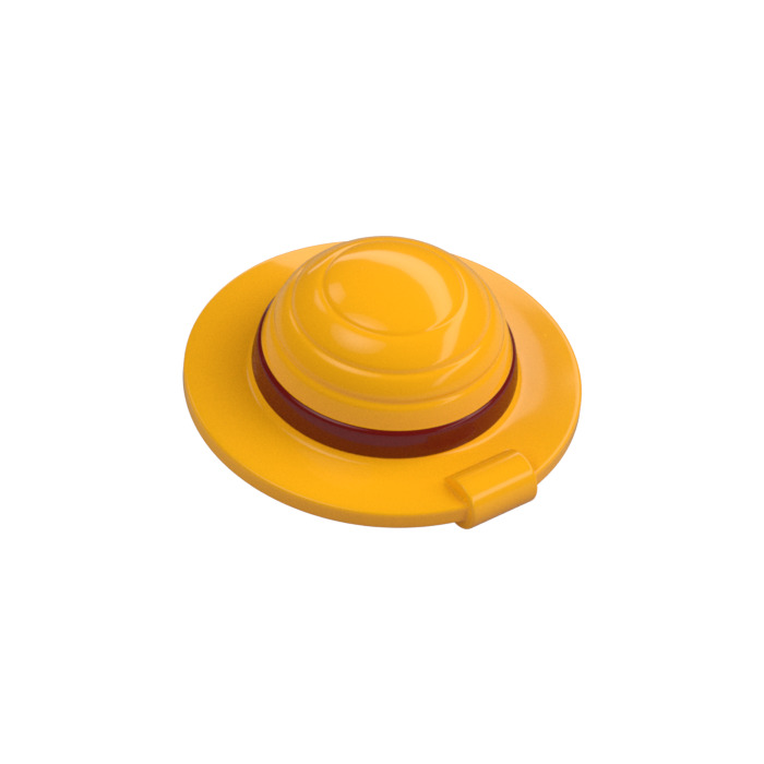 LEGO Straw Hat with Dark Red Band (112531) | Brick Owl