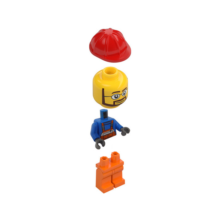 LEGO Street Cleaner Minifigure | Brick Owl - LEGO Marketplace