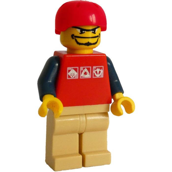 LEGO Street Hockey Player with Red Top Minifigure Inventory | Brick Owl ...