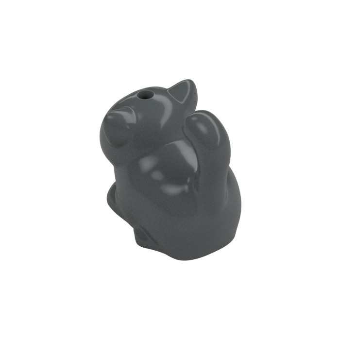 LEGO Stretching Cat with Gray Fur (2652 / 113035) | Brick Owl