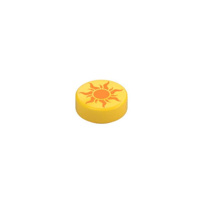 LEGO Tile 1 x 1 Round with Decoration (98138) | Brick Owl