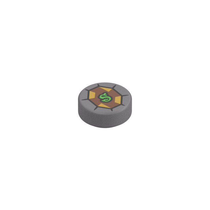 LEGO Tile 1 x 1 Round with Decoration (98138) | Brick Owl