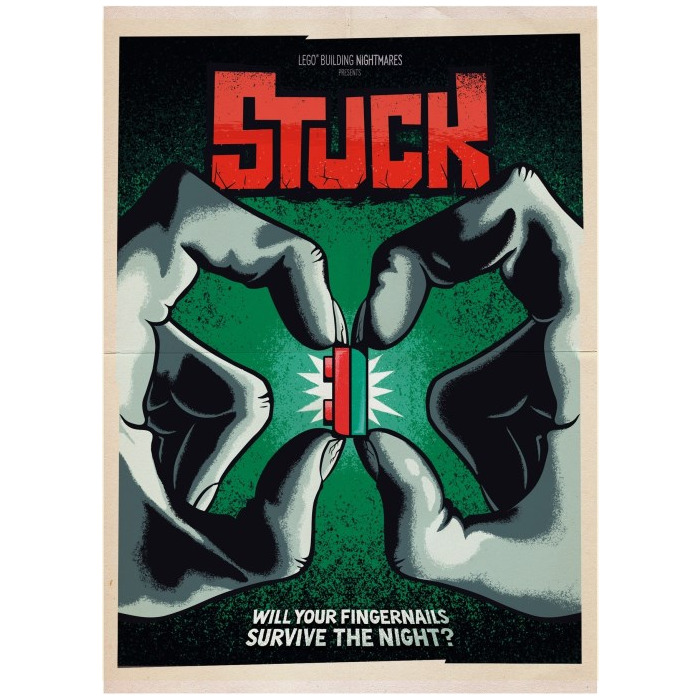 LEGO 'Stuck' Poster (5008242) | Brick Owl - LEGO Marketplace