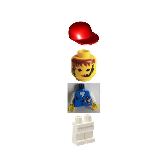LEGO Studios Assistant with Red Cap Minifigure | Brick Owl