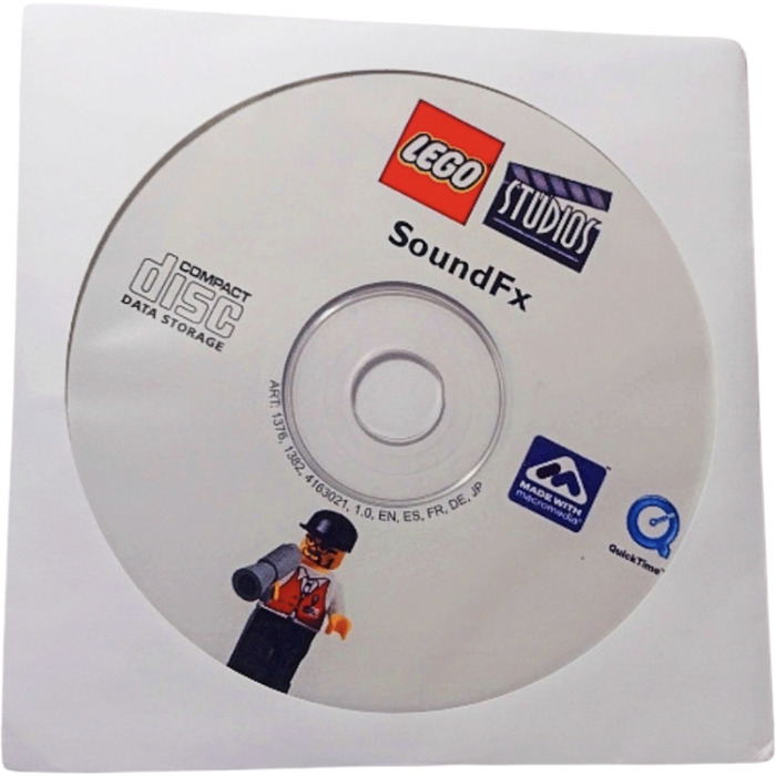 LEGO Studios SoundFx CD-ROM 2002 (43819) | Brick Owl - LEGO Marketplace