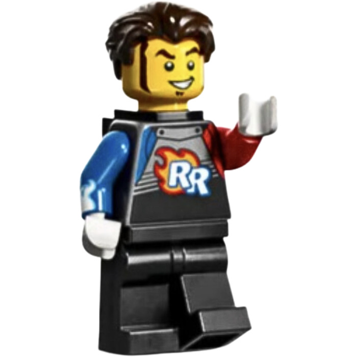 LEGO Stunt Biker Rocket Racer with Hair Minifigure | Brick Owl - LEGO ...