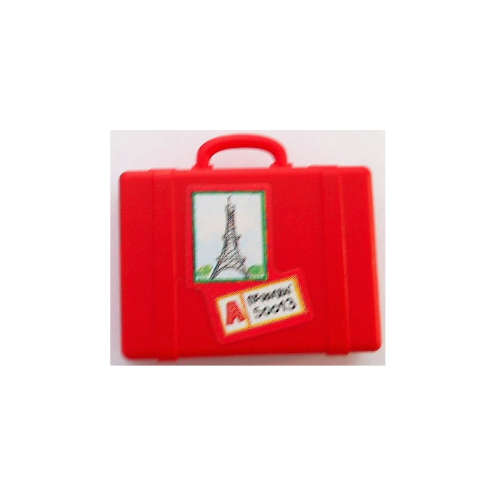 LEGO Suitcase with Film Hinge with "2B" and Statue of Liberty Sticker ...