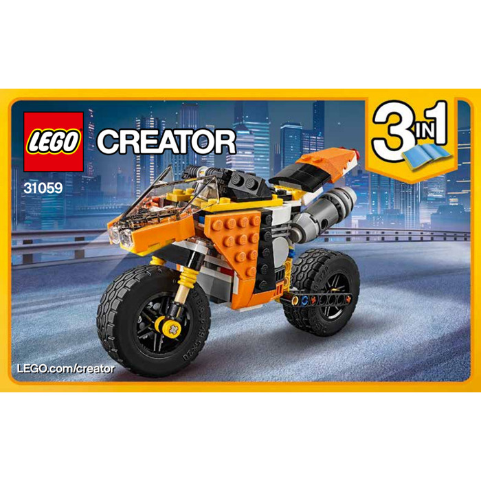 LEGO Sunset Street Bike Set 31059 Instructions | Brick Owl - LEGO ...