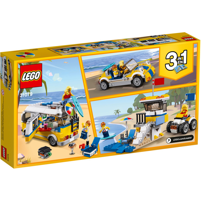 LEGO Sunshine Surfer Van Set 31079 | Brick Owl - LEGO Marketplace
