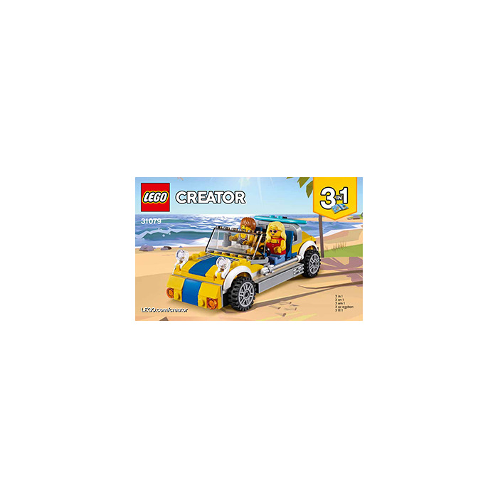 LEGO Sunshine Surfer Van Set 31079 Instructions | Brick Owl - LEGO ...