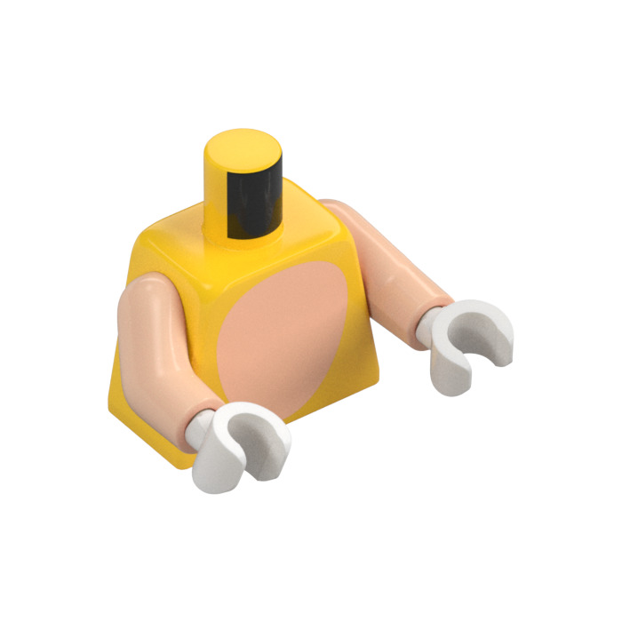 LEGO Super Sonic Minifig Torso (973 / 76382) | Brick Owl - LEGO Marketplace