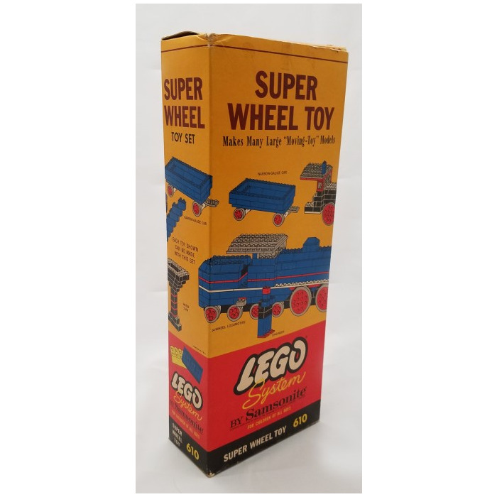 LEGO Super Wheel Toy Set (tall box version) 610-4 | Brick Owl