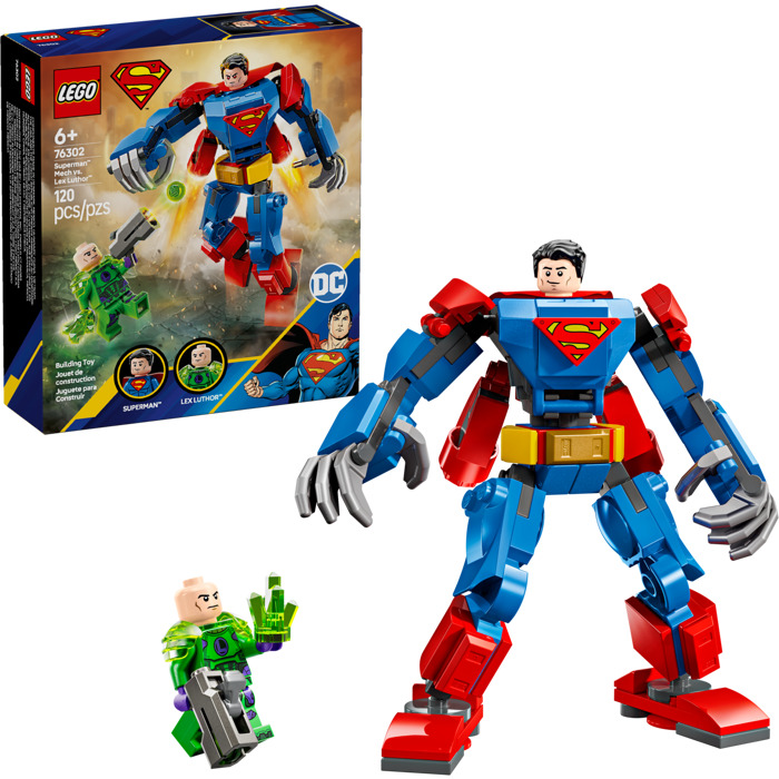 LEGO Superman Mech vs. Lex Luthor Set 76302 | Brick Owl - LEGO Marketplace