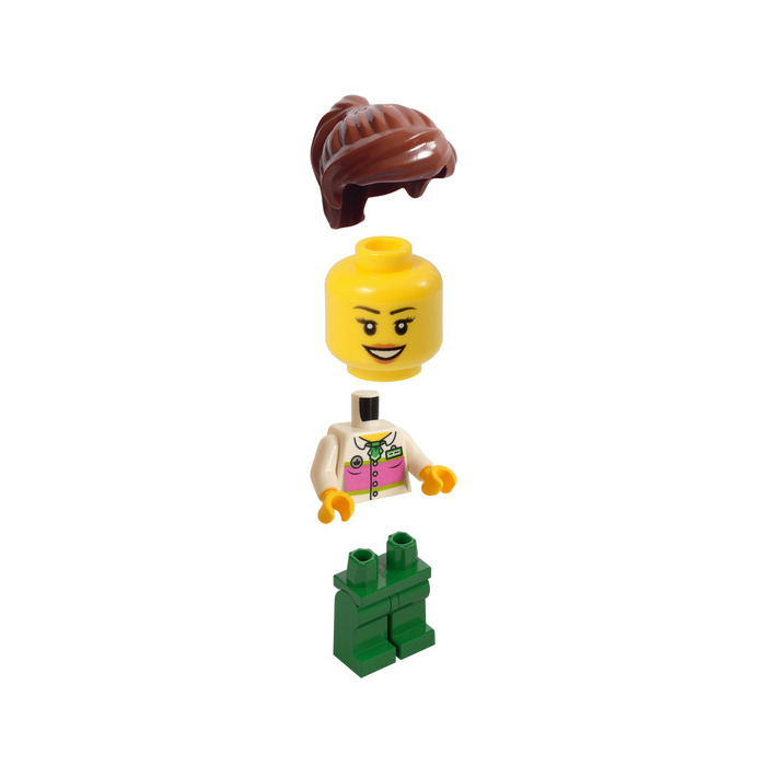 LEGO Supermarket Female Shop Assistant Minifigure | Brick Owl - LEGO ...