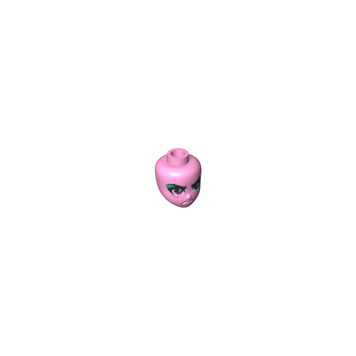 LEGO Sweet Mayhem with Helmet (Angry) Minidoll Head (47687 / 92198 ...