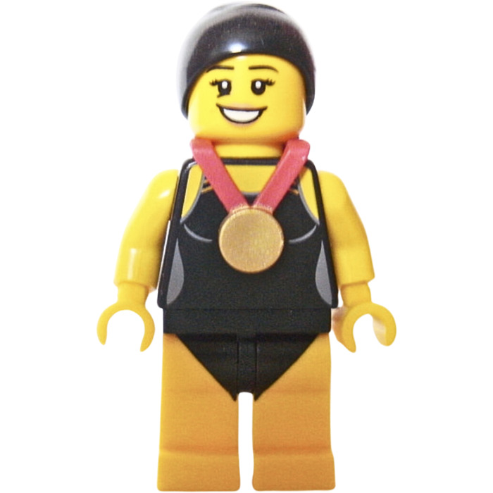 LEGO Swimming Champion Minifigure | Brick Owl - LEGO Marketplace