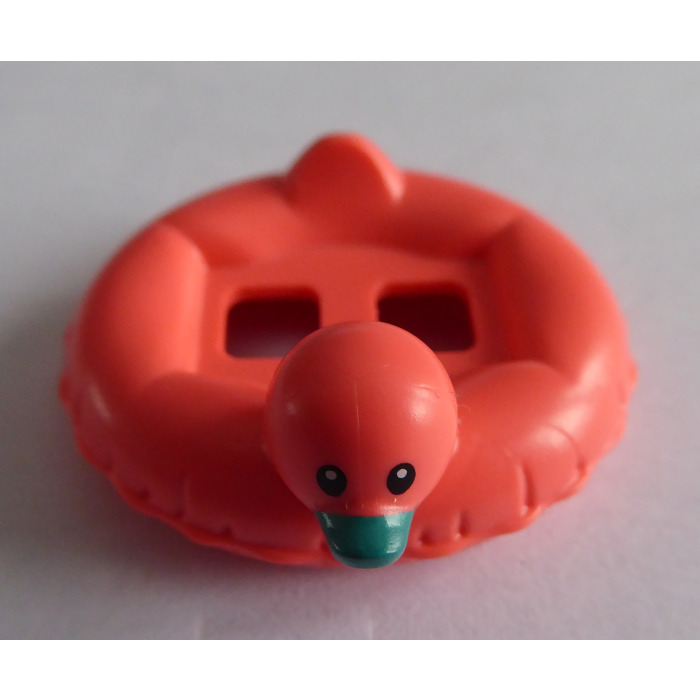 LEGO Swimming Ring with Duck Head with Dark Turquoise Bill | Brick Owl