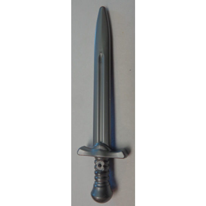 LEGO Sword with Pointed Tip with Detailed Hilt and Capped Pommel ...