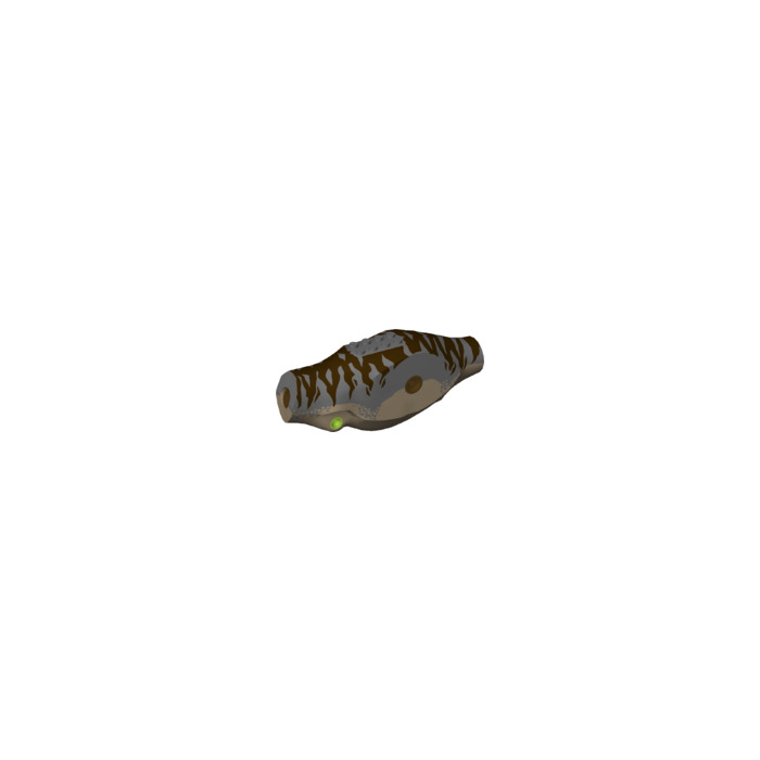 LEGO T-Rex Body with Gray Top with Dark Brown Stripes (65378 / 98160 ...