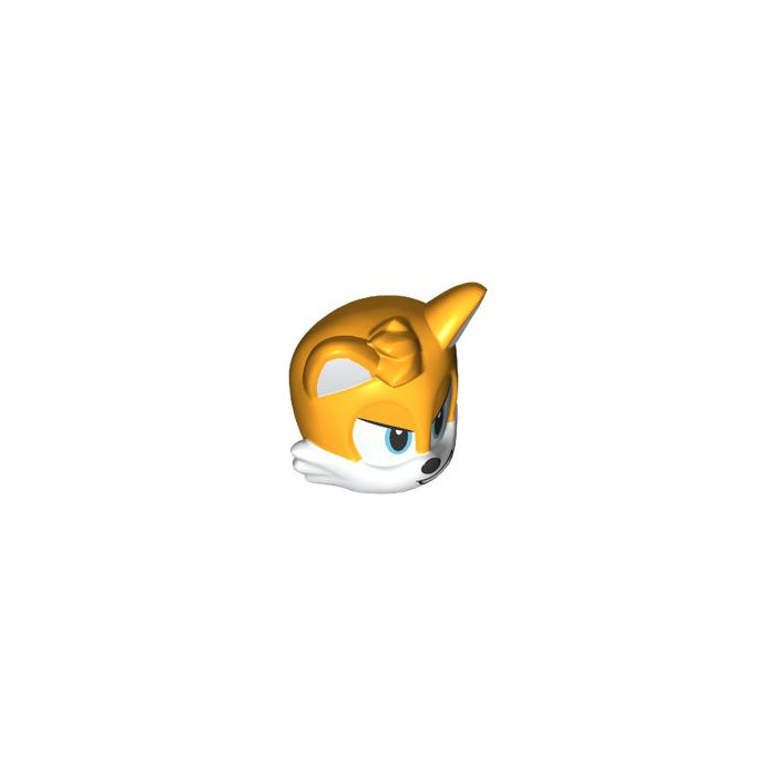 LEGO Tails Head with Angry Smile (111626) | Brick Owl