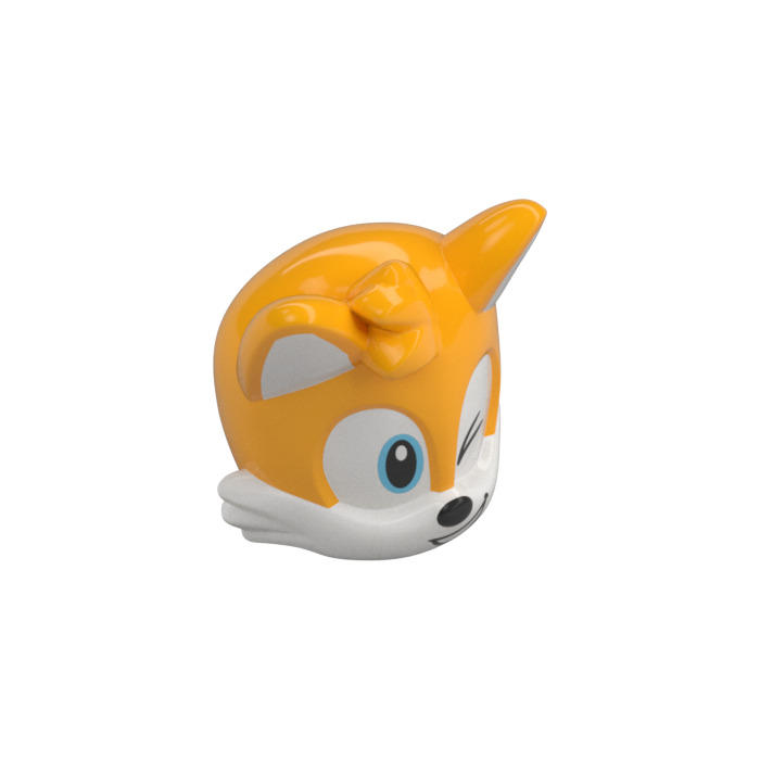 LEGO Tails Head with Grin and Wink (109386) | Brick Owl - LEGO Marketplace