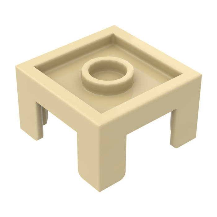 LEGO Tan Box 2 x 2 x 1 Half with Corner Supports (3131) | Brick Owl