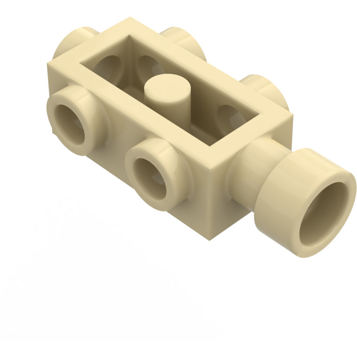 LEGO Tan Brick 1 x 2 x 0.7 with Studs on Sides (4595 / 8768) | Brick Owl