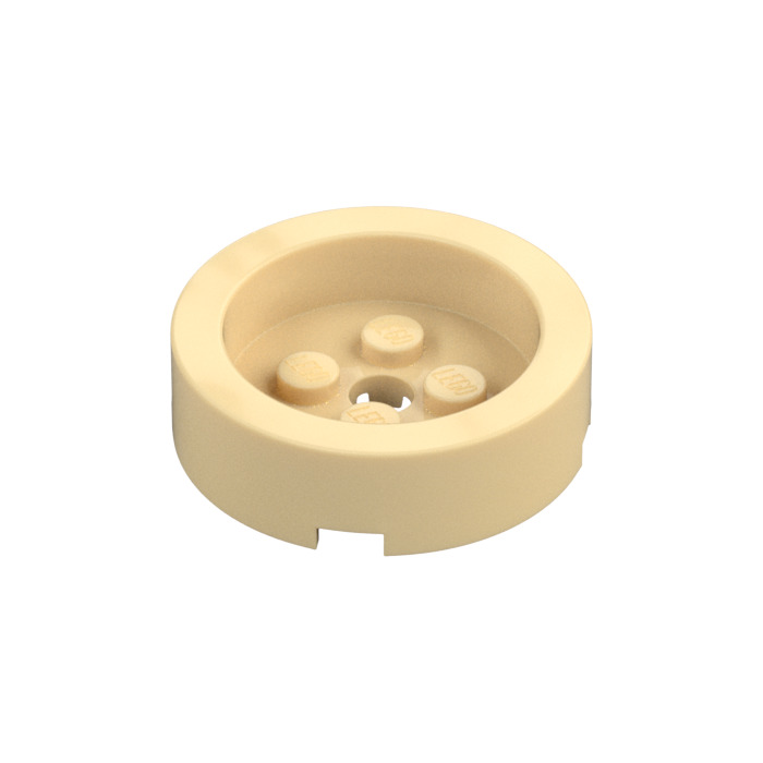 LEGO Tan Brick 4 x 4 Round with Recessed Center (68325) | Brick Owl ...