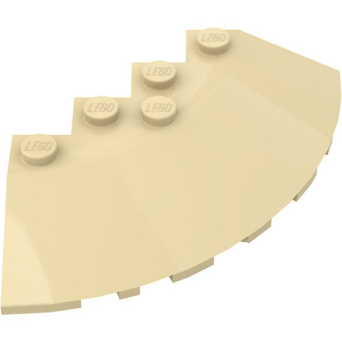 LEGO Brick 6 x 6 Round (25°) Corner (7848 / 95188) | Brick Owl - LEGO ...